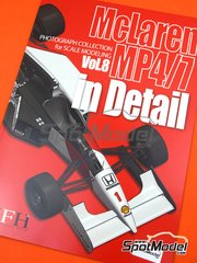 Model Factory Hiro PC02: Reference / walkaround book McLaren Honda MP4/6 (ref. MFH-MHB-2 ...